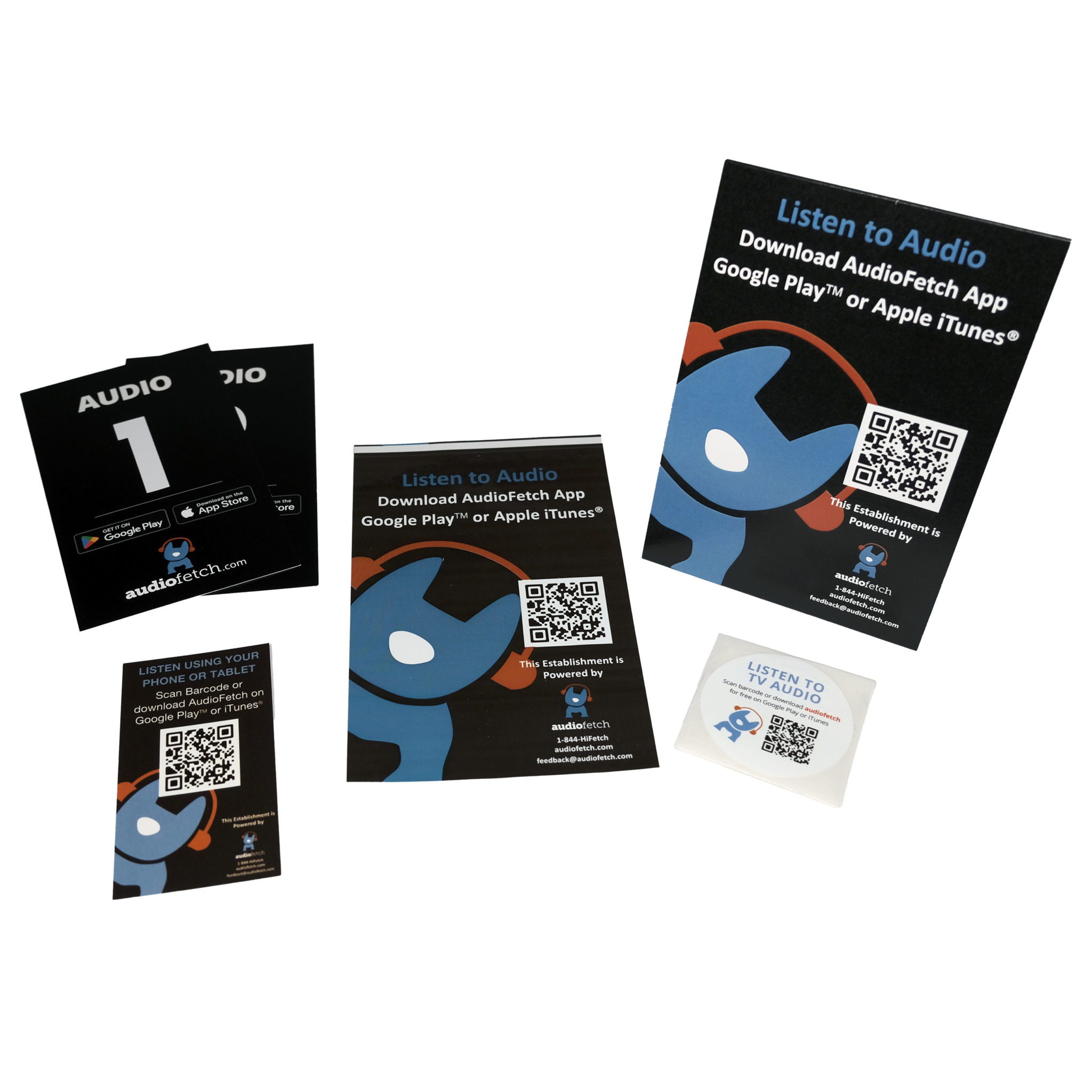 Marketing Kit - AudioFetch - Audio Over WiFi